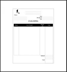 √ Free Editable Service Receipt Template