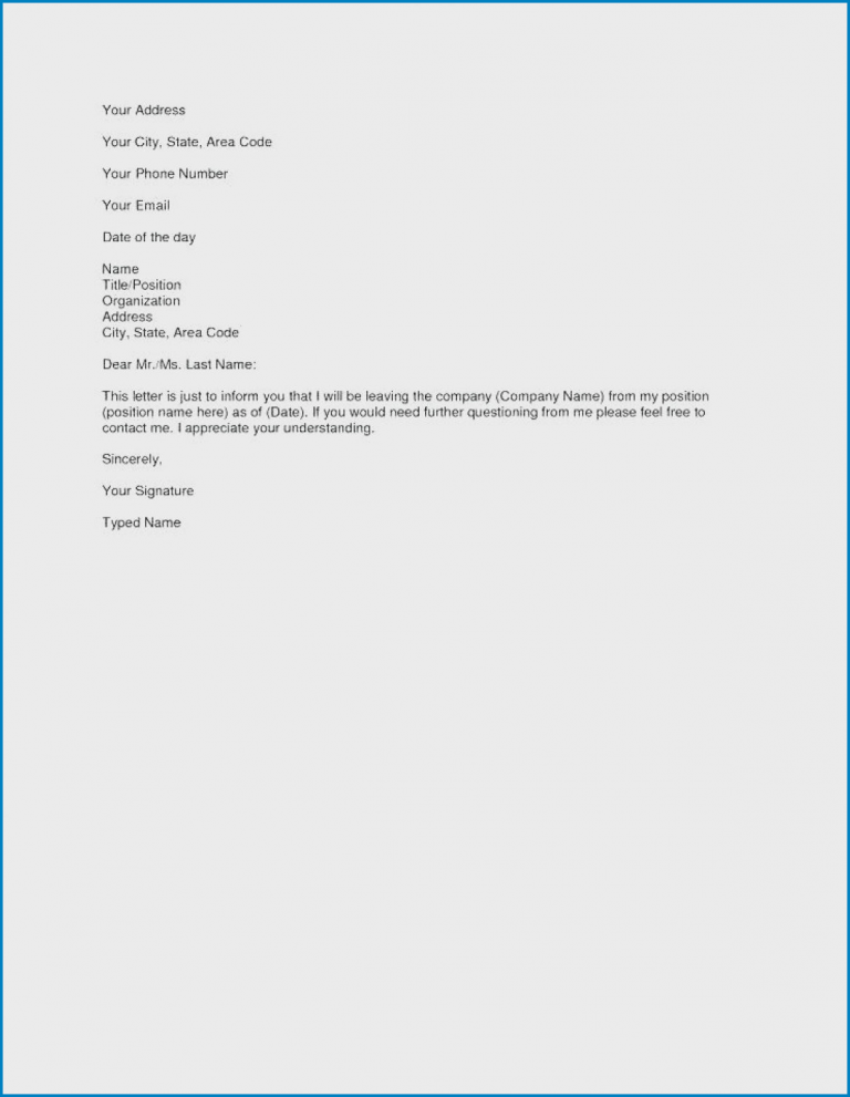 √ Simple Cover Letter For Job Application