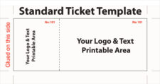 √ Free Printable Meal Ticket Template