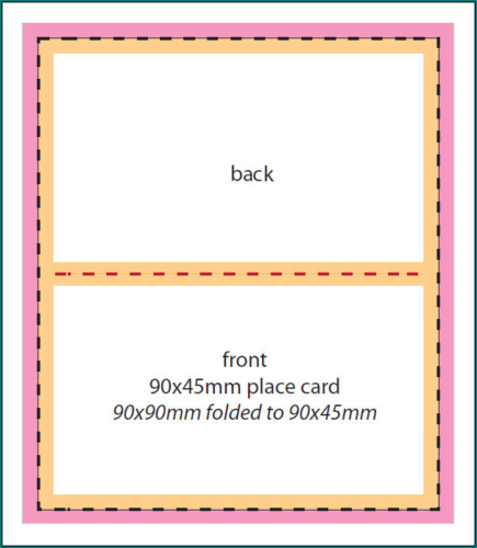 √ Free Printable Tent Card Template