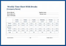 √ Timesheet Calculator With Lunch Break