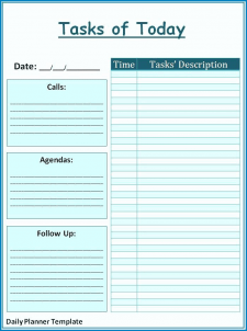 √ Free Printable To Do List Template For Work