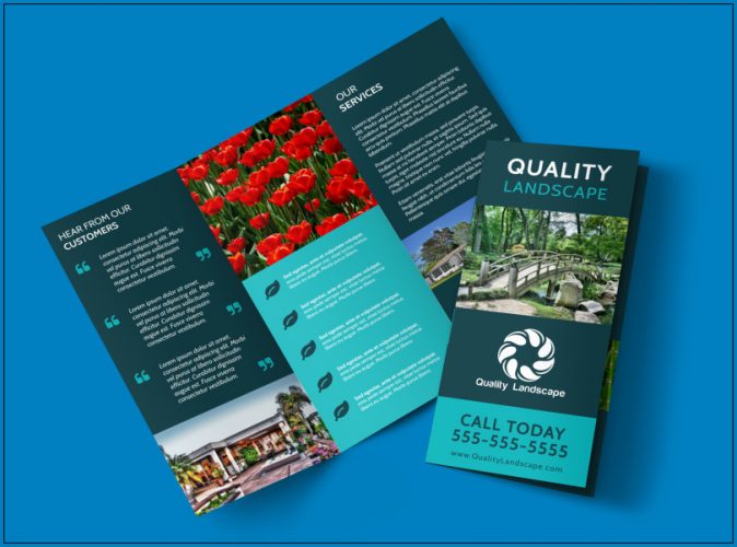 √ Free Printable Tri Fold Pamphlet Template
