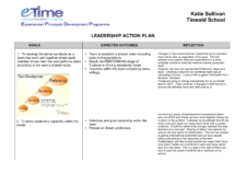 √ Leadership Action Plan Template