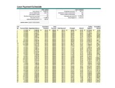 √ Free Payment Schedule Template (Excel)