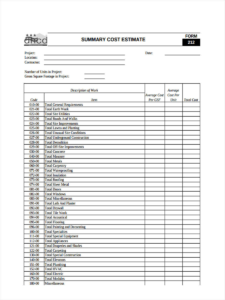 √ Printable Drywall Repair Estimate Template