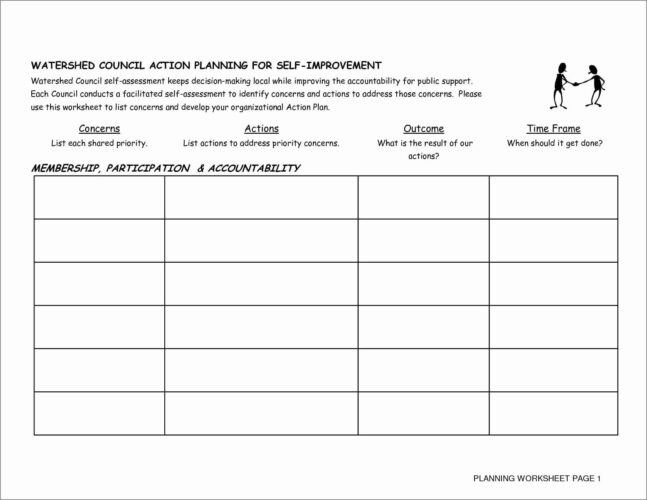√ Free Printable Recovery Action Plan Template