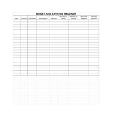√ Free Savings Tracker Template (Excel)