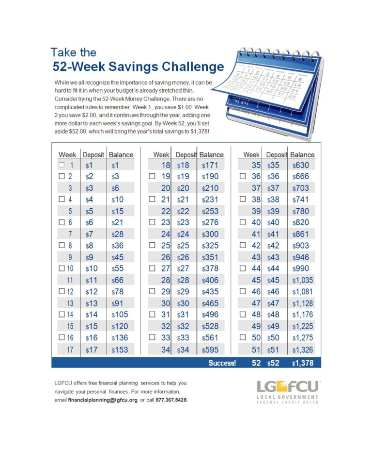 √ Free Savings Tracker Template (Excel)