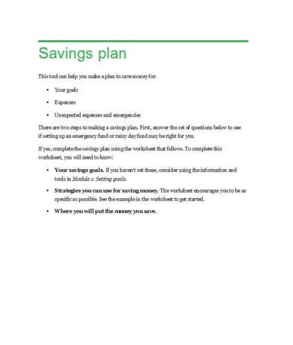 √ Free Savings Tracker Template (Excel)