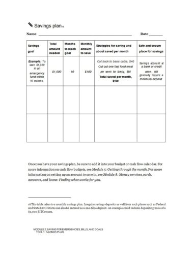 √ Free Savings Tracker Template (Excel)